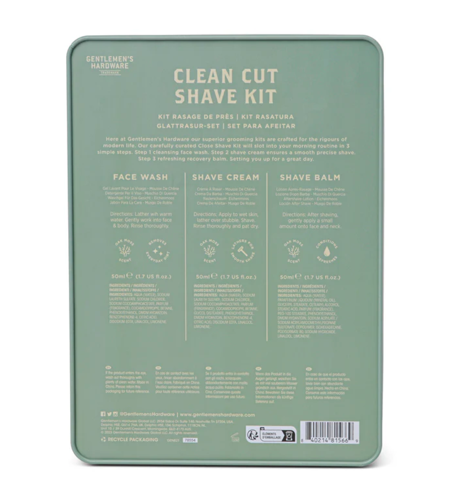 Clean Cut Shave Kit Gentlemen's hardware – Ίαμβος